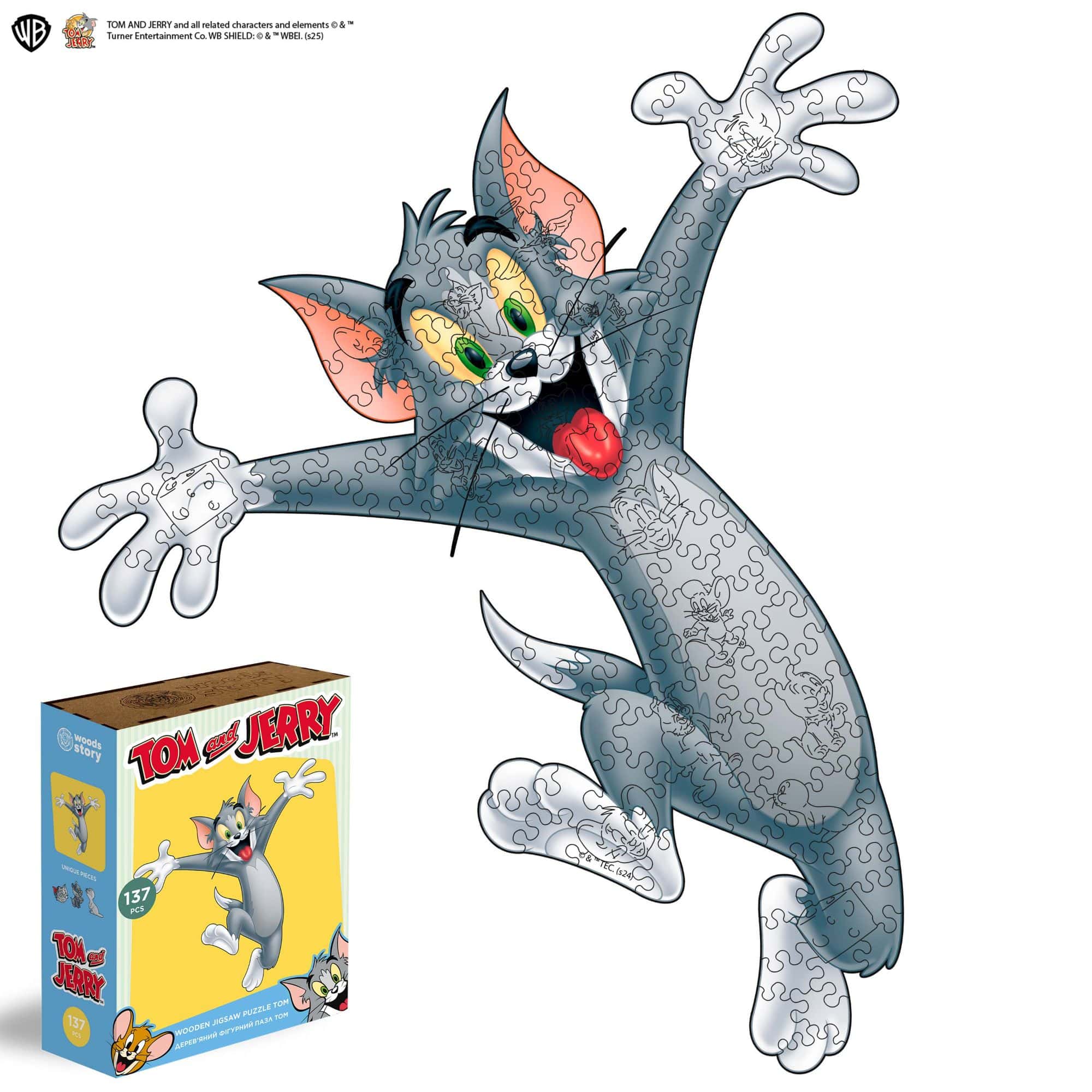 "Tom" Puzzle | Tom & Jerry™ by WOODS STORY®